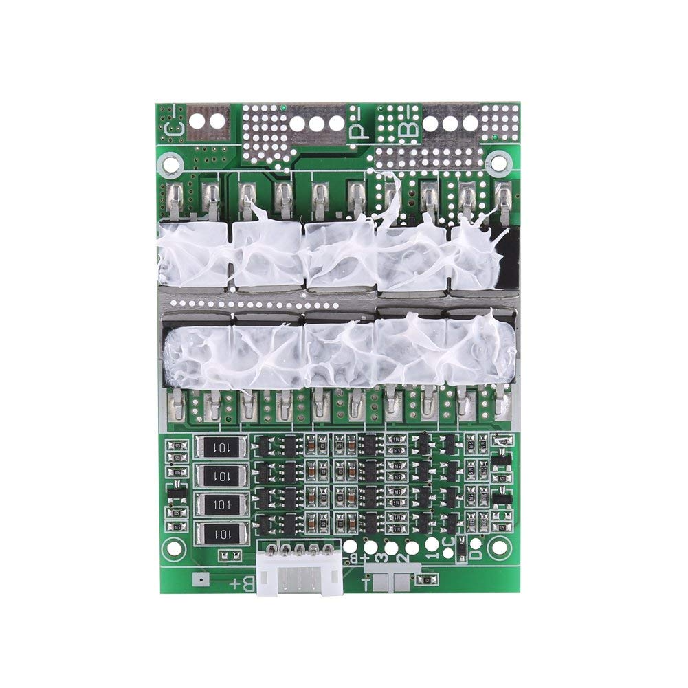 12V 100A 4S BMS Protection Board with Balancing for 18650 LiFePO4 Battery Pack