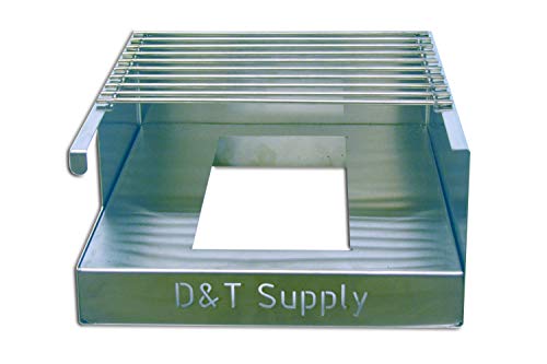 Butane stove silver frame, Stainless steel, Windproof, Kitchen, Indoor-Outdoor, Housing, 14''Lx12''Wx5.5''H