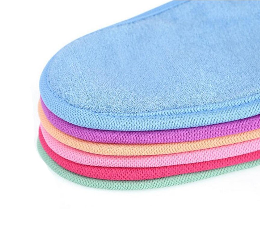 3PCS Bathing Mittens Shower Soft Skin Care Face Body Wash Massage Spa Mitt for Adult and Kids(Color Random)