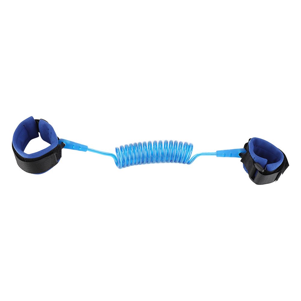 Anti Lost Wrist Link, Toddler Wrist Leash, Child Safety Wrist Leash, Anti Lost Rope Walking Harness for Kids, Maximum Length 1.5m (Blue+Orange)