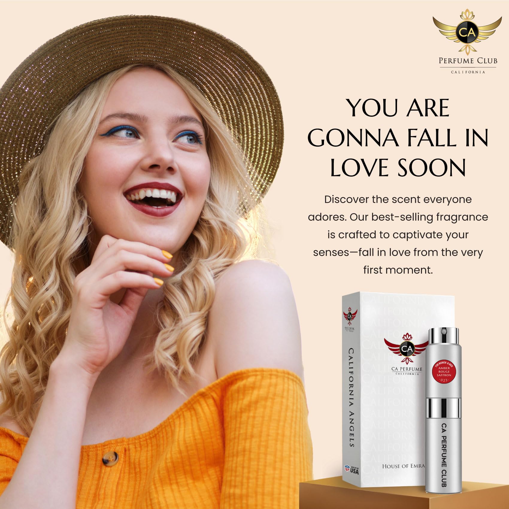 CA Perfume Impression of A La Rose For Women Fragrance Dupes Eau de Parfum Spray Bottle 0.27 Fl Oz/8ml-X1