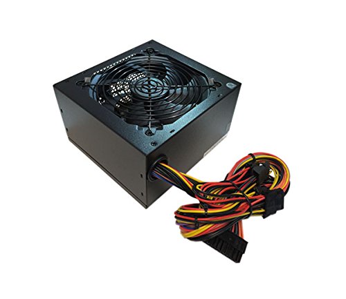 APEVIA VN500W Venus ATX Power Supply with Auto-Thermally Controlled 120mm Fan, 115/230V Switch, All Protections