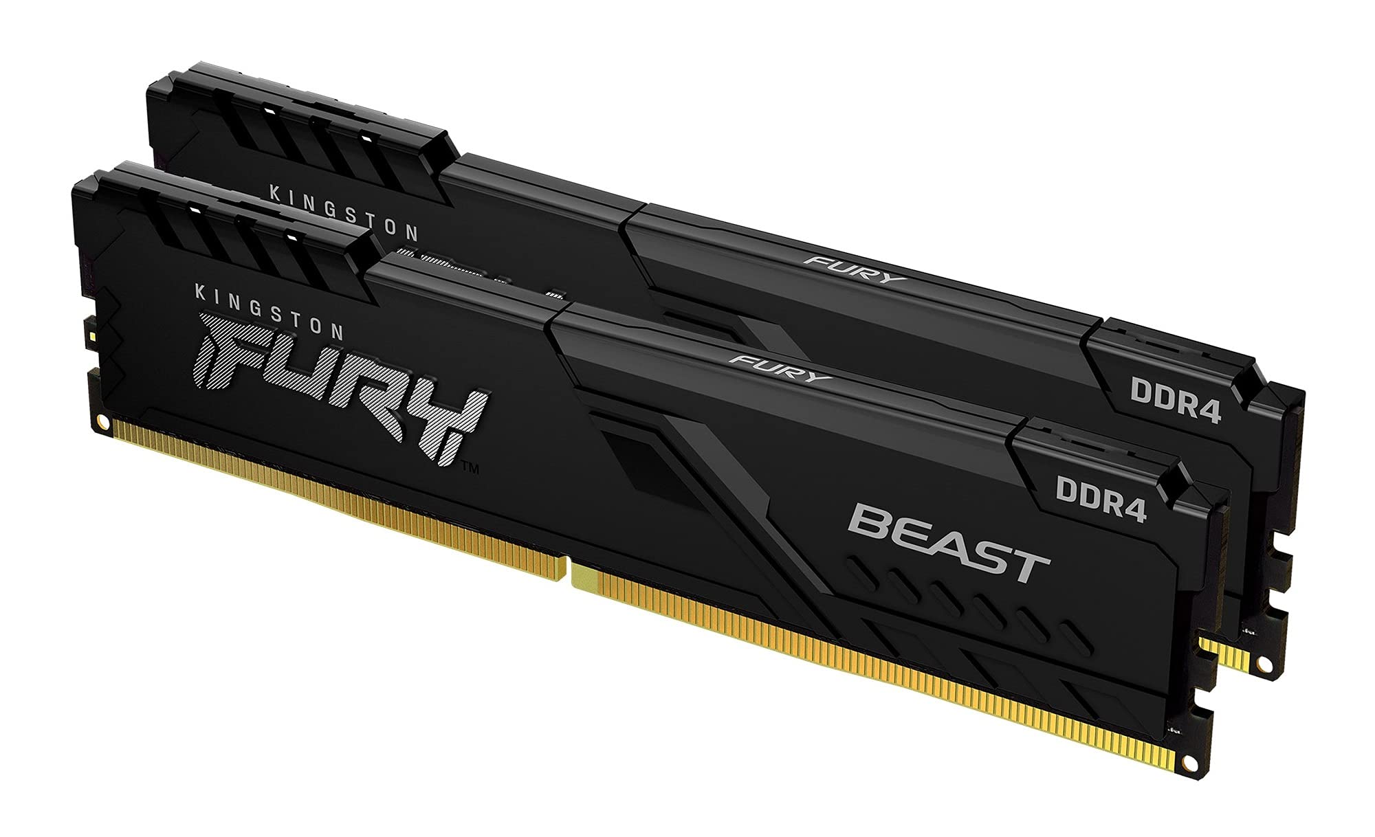 16GB 3200MHz DDR4 CL16 DIMM (Kit of 2) Fury Beast Black