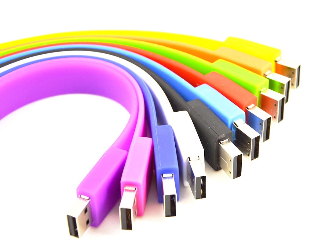 16GB Flash Drive 10 Pack Thumb Drives Value Bulk, Portable Multicoloured Wristband USB 2.0 Memory Sticks for Data Storage Festival Gift, Waterproof Bracelet Pendrive Jump Drive Zip Drive by FEBNISCTE