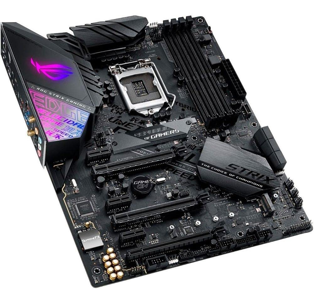 ASUS ROG Strix Z390-E Gaming Motherboard LGA1151 (Intel 8th 9th Gen) ATX DDR4 DP HDMI M.2 USB 3.1 Gen2 802.11AC Wi-Fi