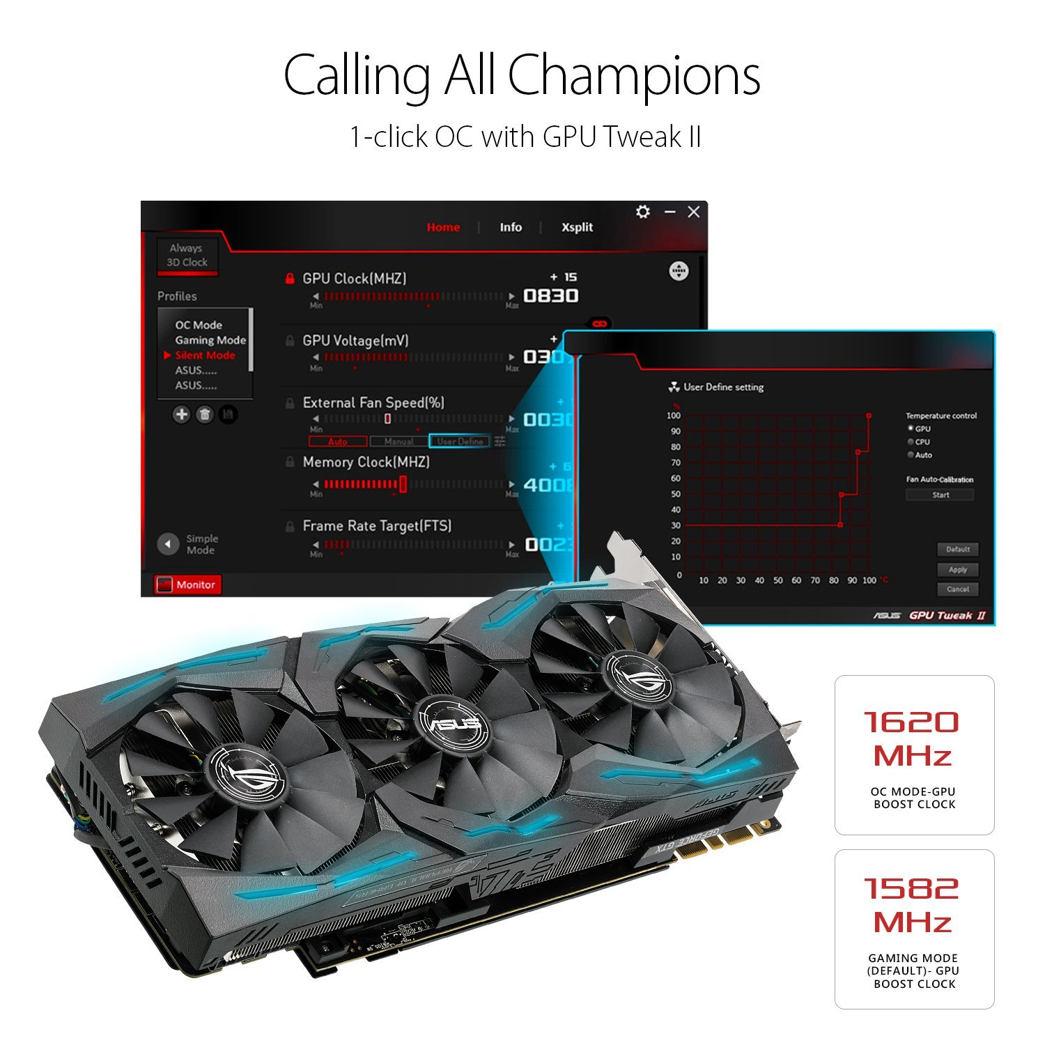 ASUS ROG STRIX GeForce GTX 1080 TI 11GB VR Ready 5K HD Gaming Graphics Card (ROG-STRIX-GTX1080TI-11G-GAMING) (Renewed)