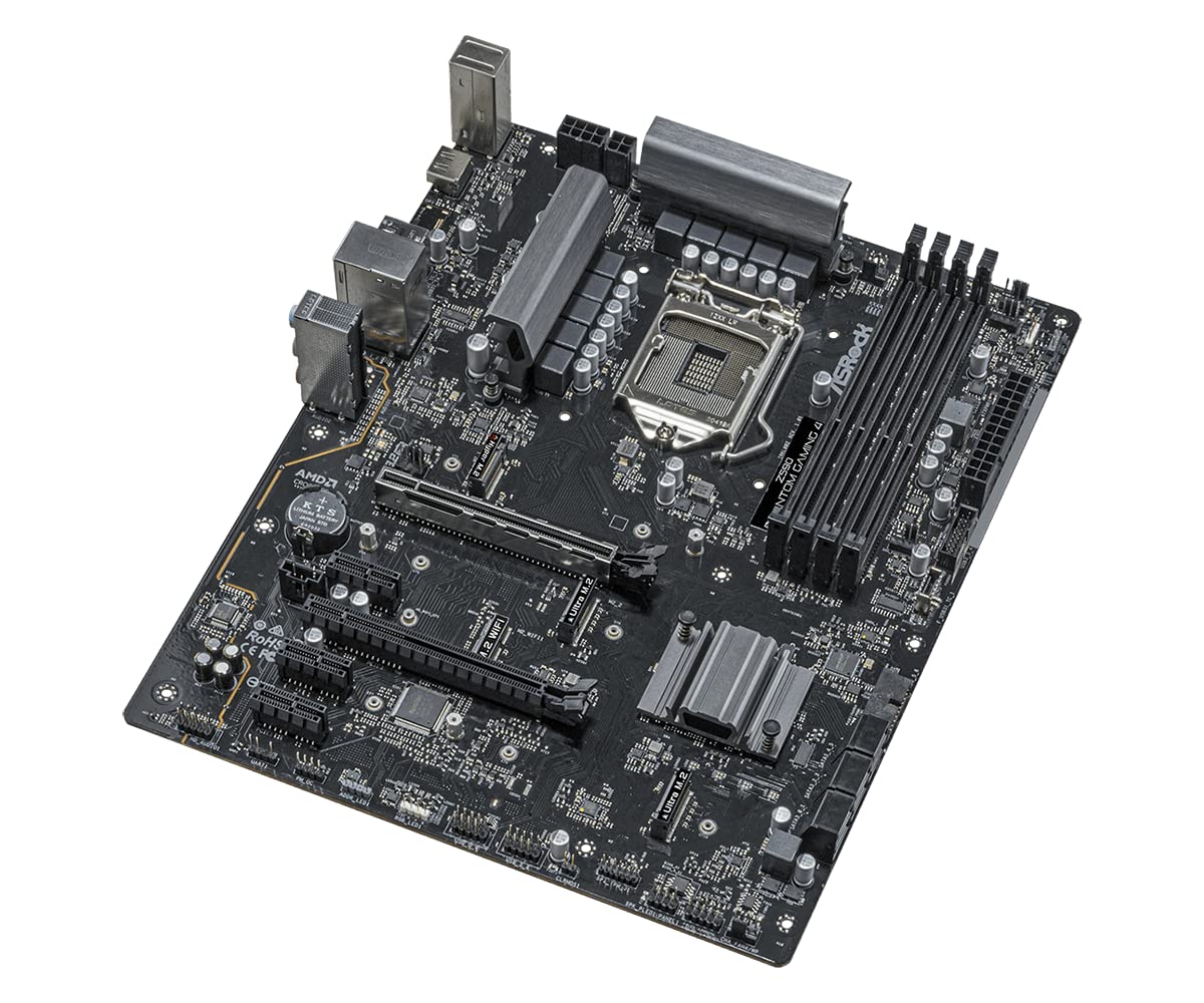 Asrock Z590 Phantom Gaming 4 128GB Max DDR4 PCIE ATX Intel Motherboard