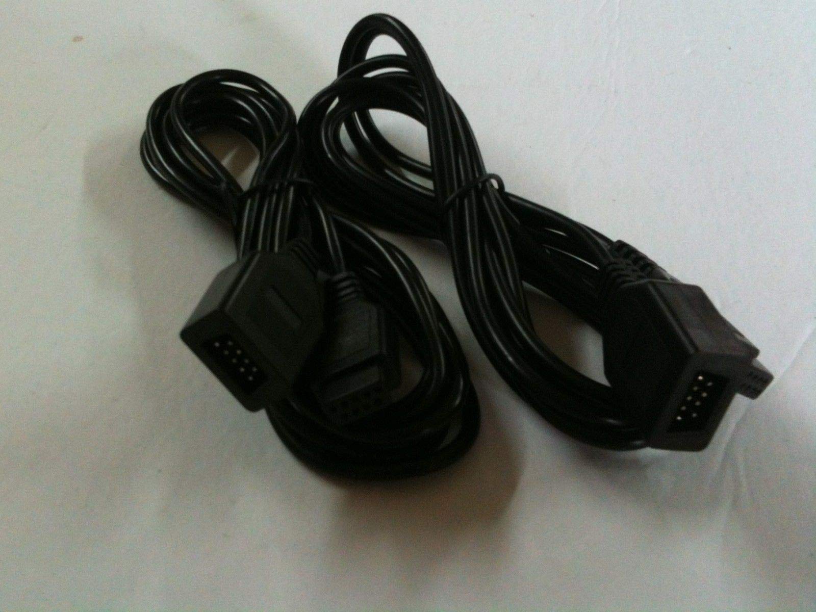 2 - 10 Foot 10FT Extra long Extension cable for ATARI 2600 Controller Joystick