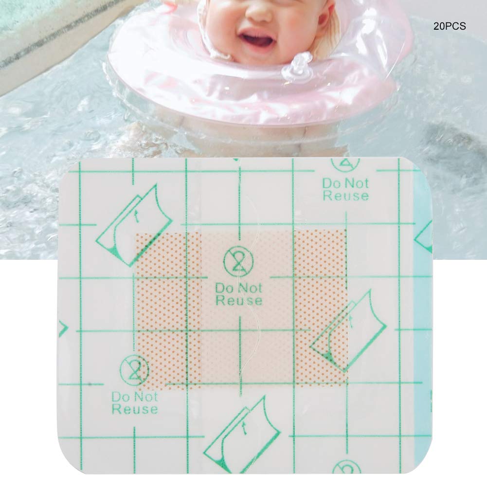 20pcs Baby Navel Sticker Swimming Bathing Umbilical Cord Patch Baby Belly Adhesive Tape Belly Protector