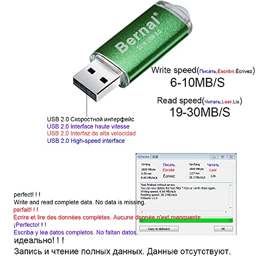 10pcs/Bag High Speed Pendrive USB Flash Drives Metal Thumb USB 2.0 Business use USB Disk On Key (2GB, Black)