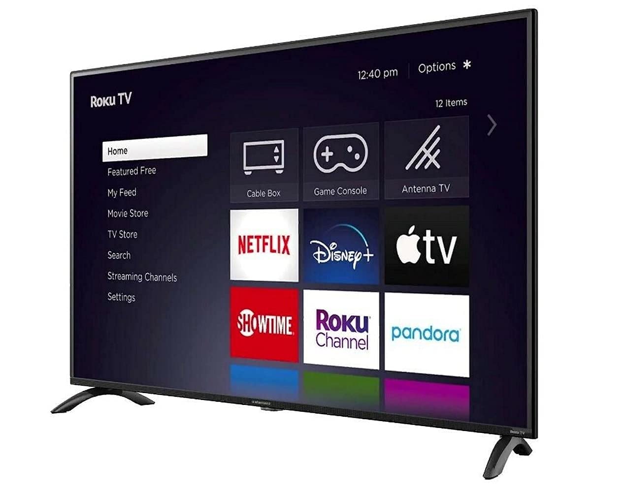 Element 50" 4K 2160p Roku Smart LED TV with HDR - E4AA50R (Renewed)