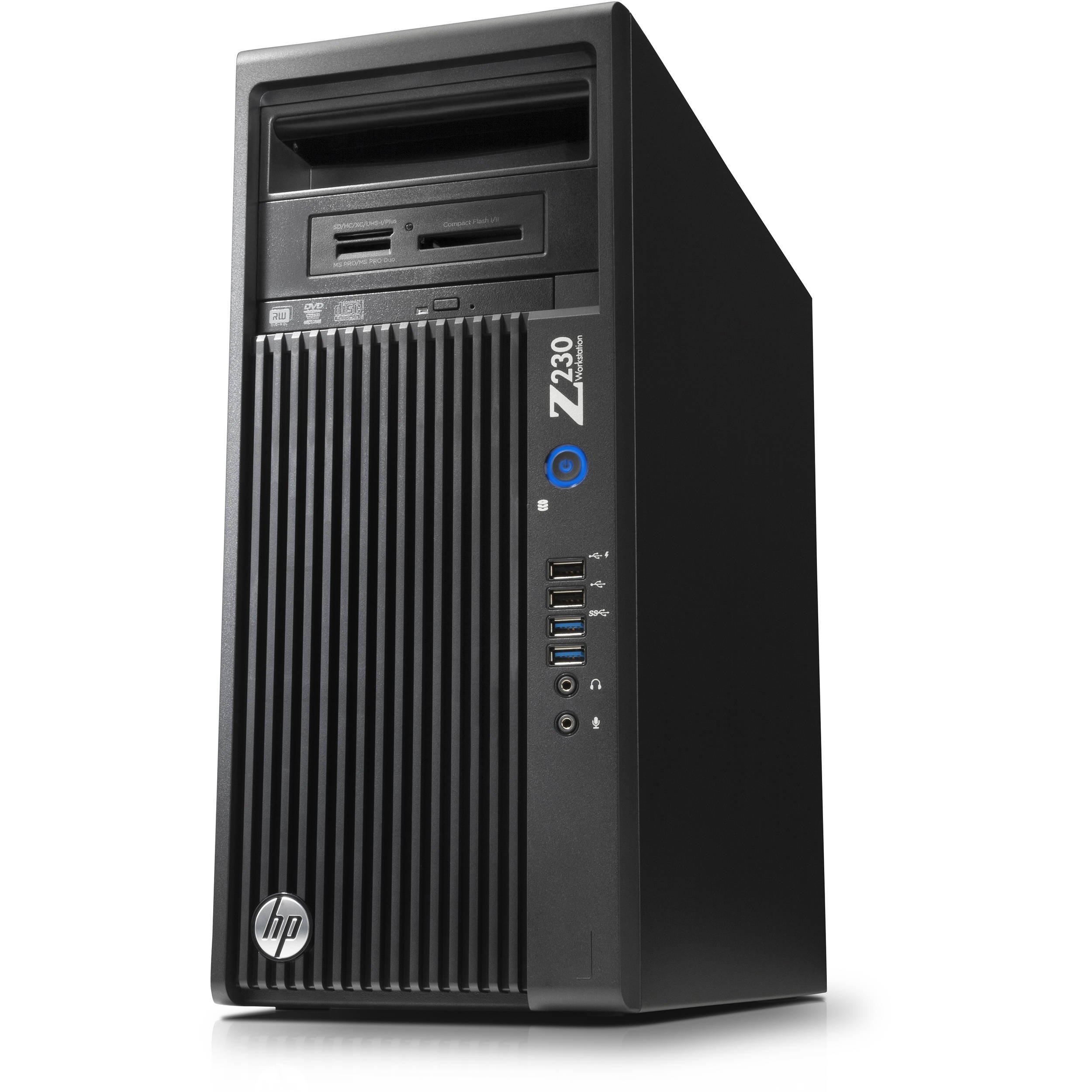 HP Workstation Z230 Tower Desktop, Intel Quad Core i7-4790 up to 4.0GHz, 16G DDR3, 512G SSD, WiFi, BT 4.0, DVD, Windows 10 64 Bit-Multi-Language Supports English/Spanish/French (Renewed)
