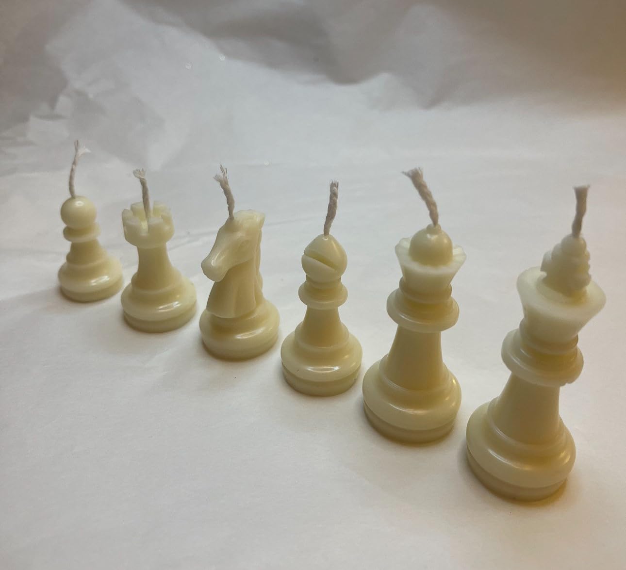 12 pcs Chess Candles, Natural Soy wax/Beeswax, Decorative candle, Can be used as Birthday Candle, Perfect gift for various occasions