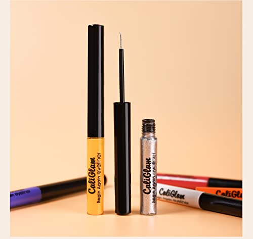 16 Color Matte Liquid Eyeliner Set,Glitter Gold Silver Eye Liners Waterproof High Pigmented Long Lasting Eyeliner Pencil Eye Makeup Kit