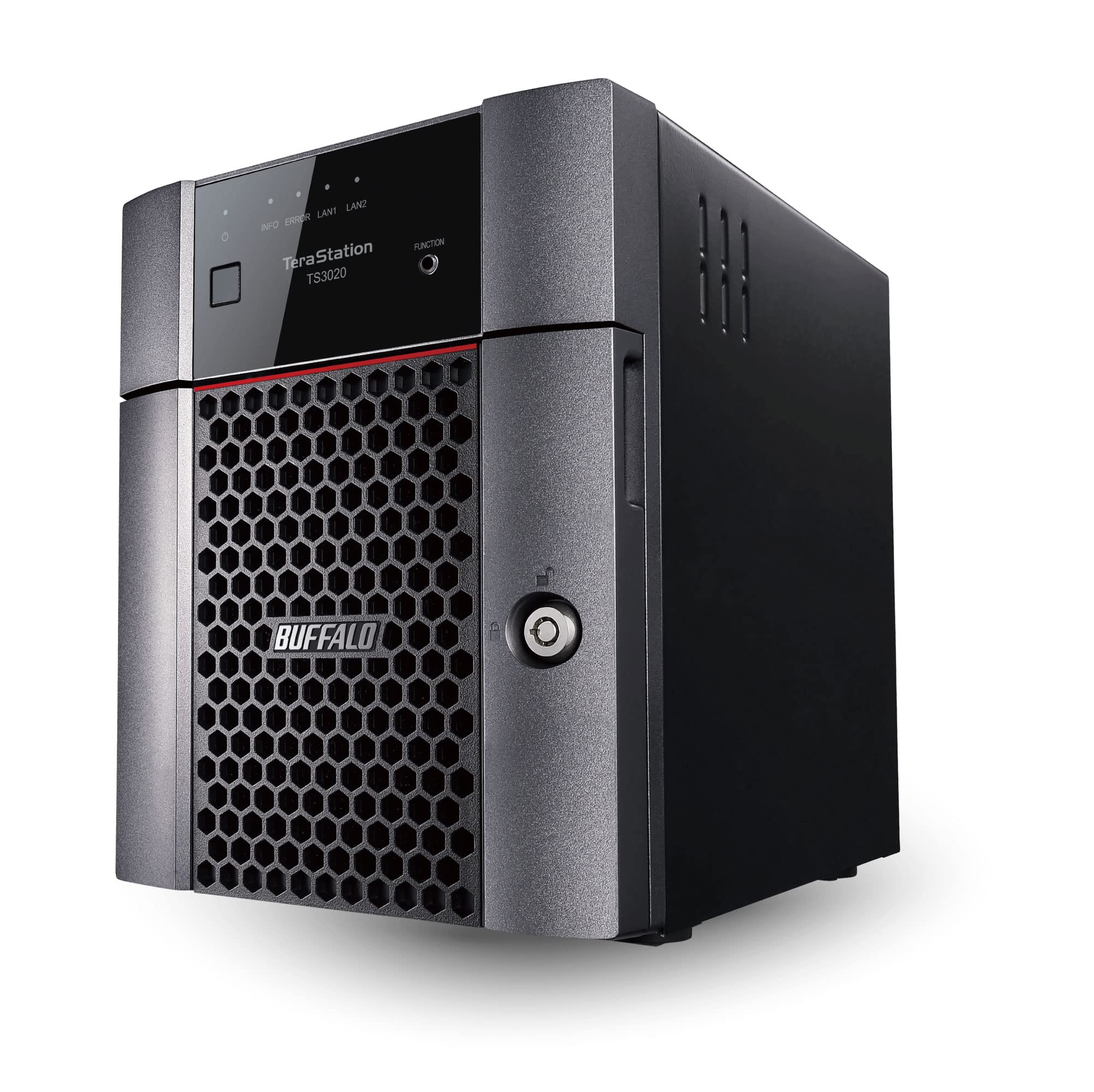 BUFFALO TeraStation 3420DN 4-Bay SMB 32TB (4x8TB) Desktop NAS w/Hard Drives Included Network Attached Storage