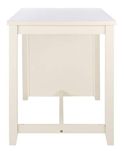 Safavieh Home Collection Aero White 36-inch Rectangle Storage Counter Dining Table DTB9218A