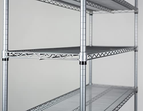 Omega 18" Deep x 60" Wide x 36" High 3 Tier Gray Starter Shelving Unit