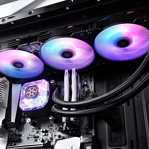 SilverStone Technology IceGem 360, 360mm All-in-one Liquid Cooler for AM5 & Threadripper TR5 / SP6, SST-IG360-ARGB