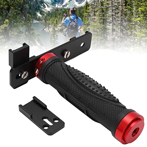 1/4 Inch Handheld Stabilizer Holder, Mini Handheld Camera Stabilizer Holder for LED Video Light for Smartphone for Action Camera