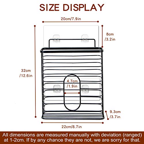 Easy Wall Mount Bag Saver,Plastic Shopping Bags Organizer,Kitchen Storage Organizer Holder or Basket,Grocery Plastic Bag Holder and Dispenser for Plastic Bags