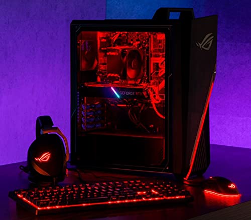 ASUS ROG Strix GA15DK Gaming Desktop PC, AMD Ryzen 7 5800X, GeForce RTX 3070, Wi-Fi 5, Windows 10 Home, 32GB RAM | 1TB PCIe SSD+1TB HDD + Generic Accessories