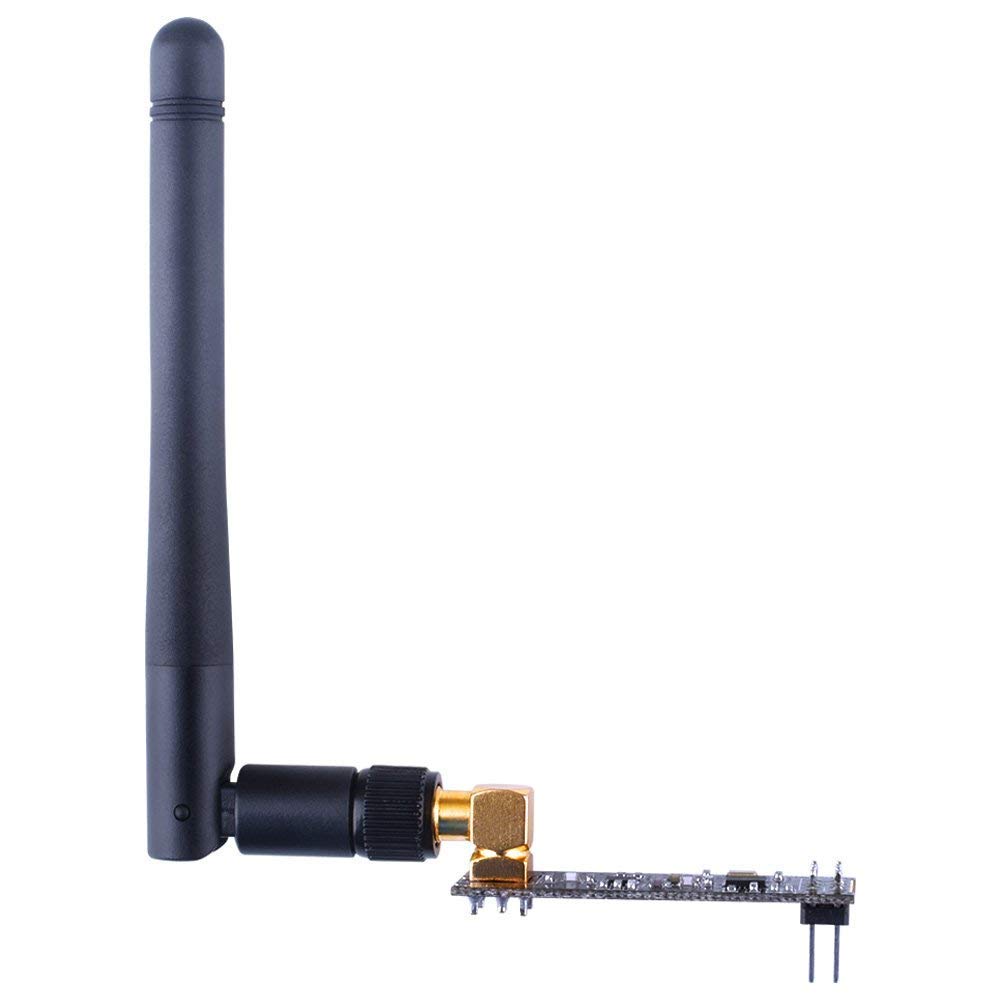 3pcs Wireless Transceiver Module, RF Transceiver Module, 2.4G 1100m NRF24L01+PA+LNA SMA Antenna for Raspberry Pi Arduino KY67