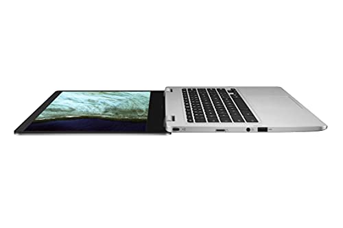 NewASUS Chromebook Laptop, 14" HD Nano-Edge Display, Intel Celeron N3350, 4GB DDR4, 64GB eMMC, Chrome OS, Classroom Ready, Webcam, Wi-Fi, Student/Business