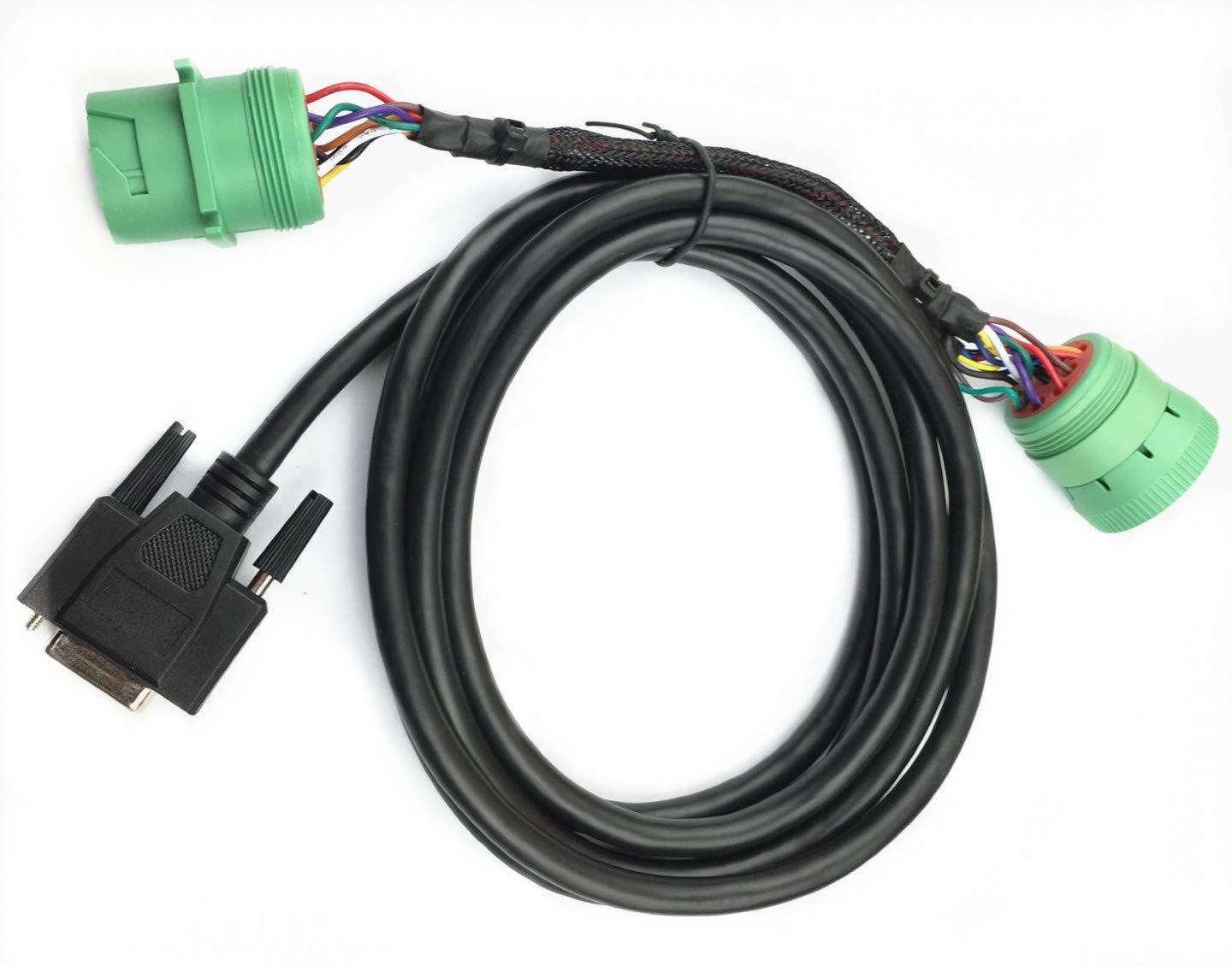 ARTECKIN j1939 Male to J1939 Female to DB15 Female Splitter Cable for Truck ELD Device