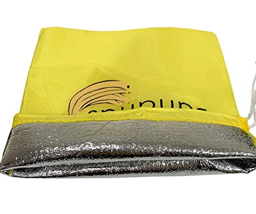 2 Pack Banana Bags - Drawstring Bag for Fresh Fruit up to 2 Weeks - FREE Branded Eyeglass Pouch