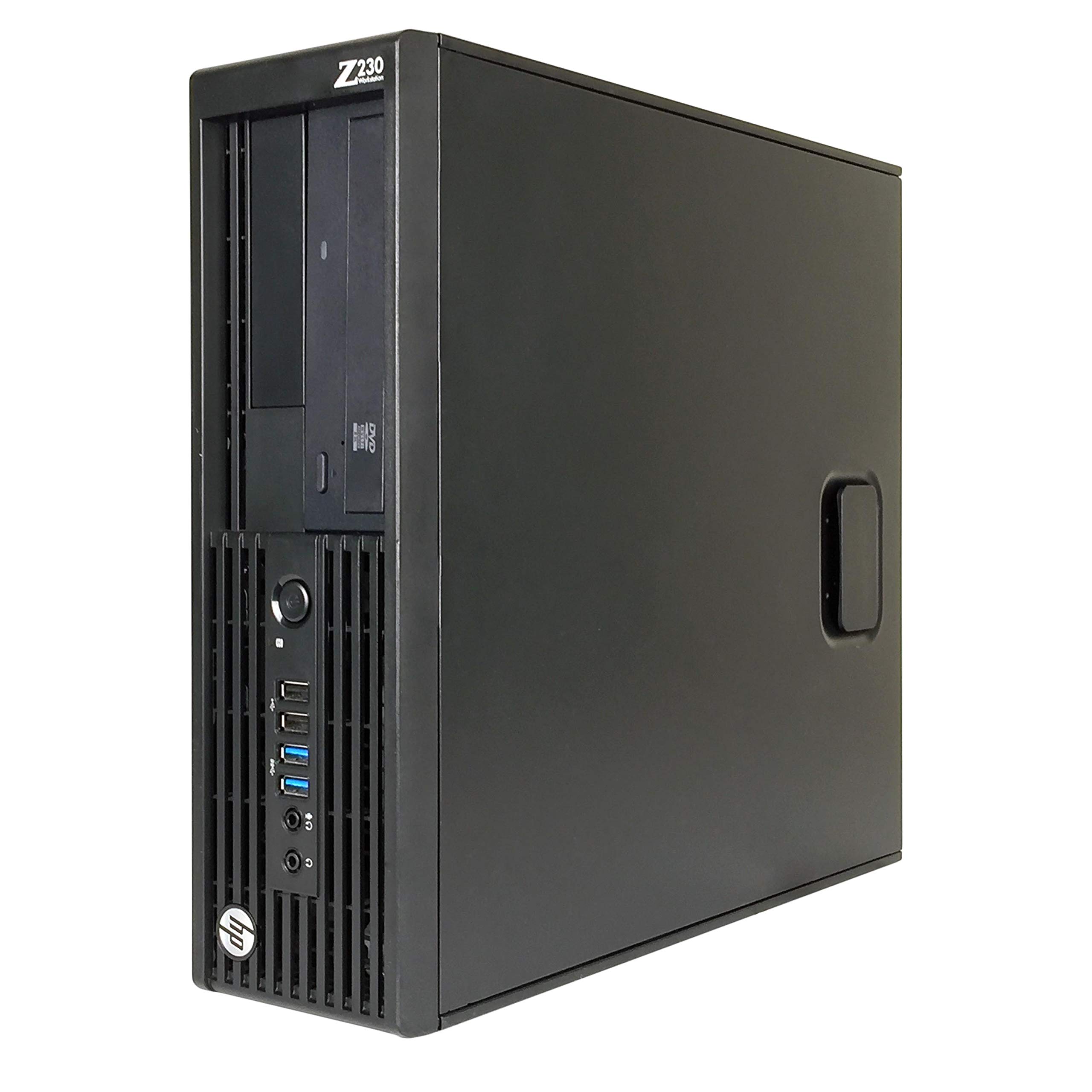 HP Workstation Z230 Small Form Factor PC, Intel Quad Core i7-4790 up to 4.0GHz, 16G DDR3, 512G SSD, WiFi, BT 4.0, DVD, Windows 10 64 Bit-Multi-Language Supports English/Spanish/French(Renewed)