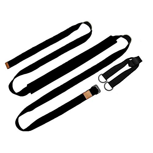 Yoga Fitness Stretching Strap, Back Bend Assist Trainer | Adjustable Led Stretcher for Physical Therapy, Ballet Cheer Dance Gymnastics Trainer Stretching Equipment Training Yoga Exercise