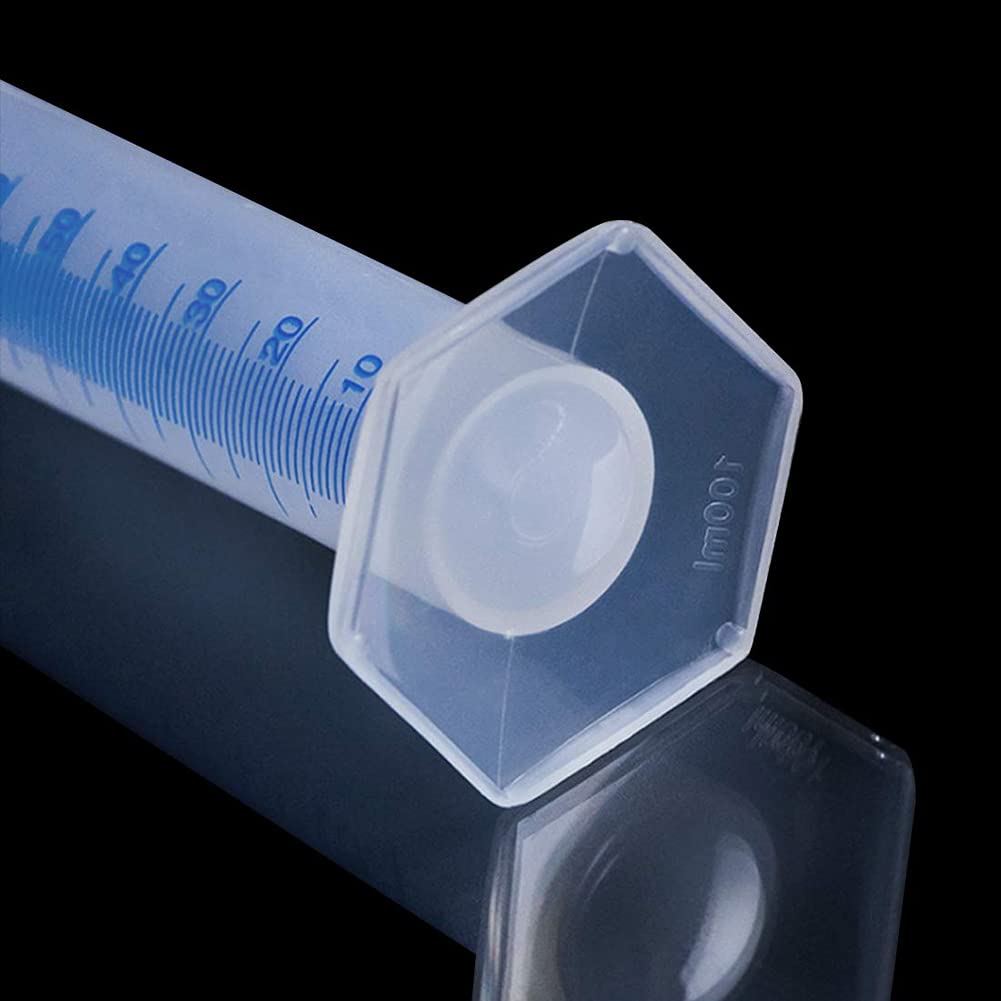 2pcs 100ml Plastic Graduated Cylinder Transparent Measuring Cylinder Set Measuring Test Tube Clear Graduated Cylinder with Double Sided Markings