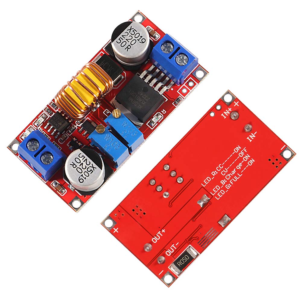 4 Pack 5A DC-DC Adjustable Buck Converter, MELIFE XL4015 4-38V to 1.25-36V Step Down Power Supply Voltage Regulator Power Module
