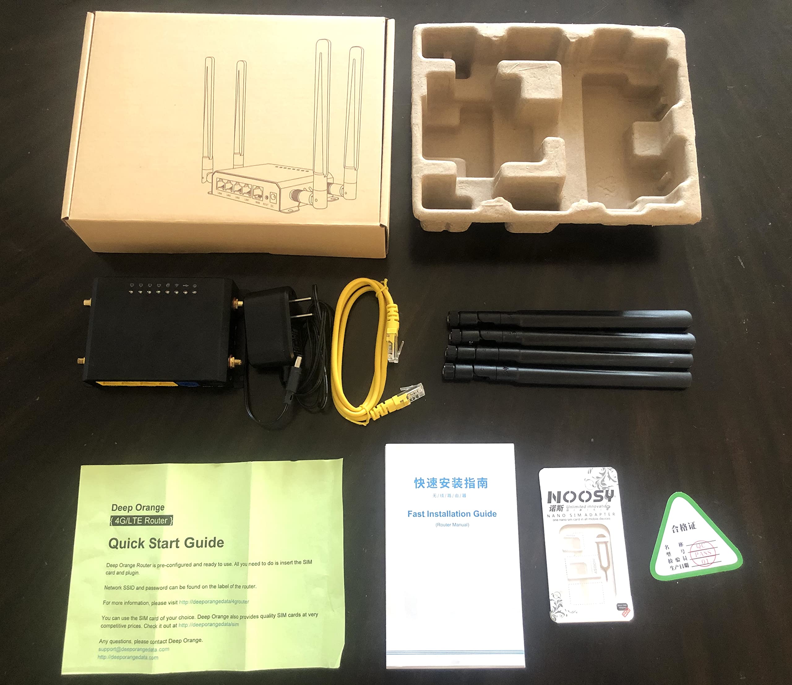 300Mbps 4G LTE Modem Wi-Fi Wireless Router for RVs and Mobile Homes – Strong Signal, USB Port, SIM Card Slot, and External Antennas for USA/Canada/Mexico