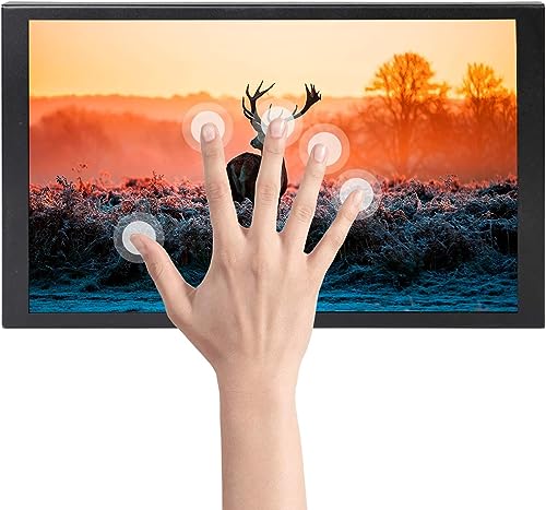 ELECROW 8 Inch Touchscreen Monitor Portable Screen HDMI-Compatible LCD Display 1280x800 Compatible with Raspberry Pi PC Jetson Nano Game Consoles