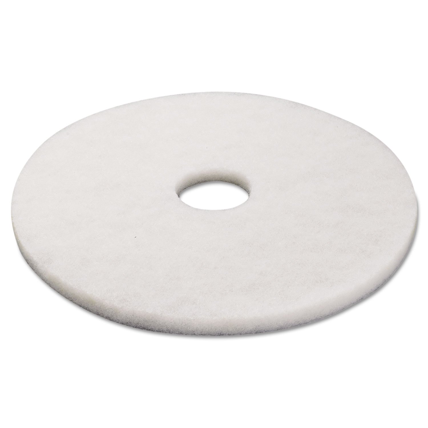 17" Standard Floor Pads, White 5/Pack