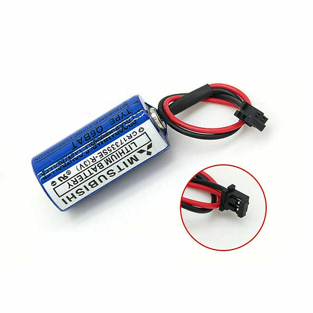 CR17335SE-R 3V Q6BAT 1800mah PLC Battery Replacement Battery for QNS System Q6BAT,CR17335SE-R,BKO-C10811H03