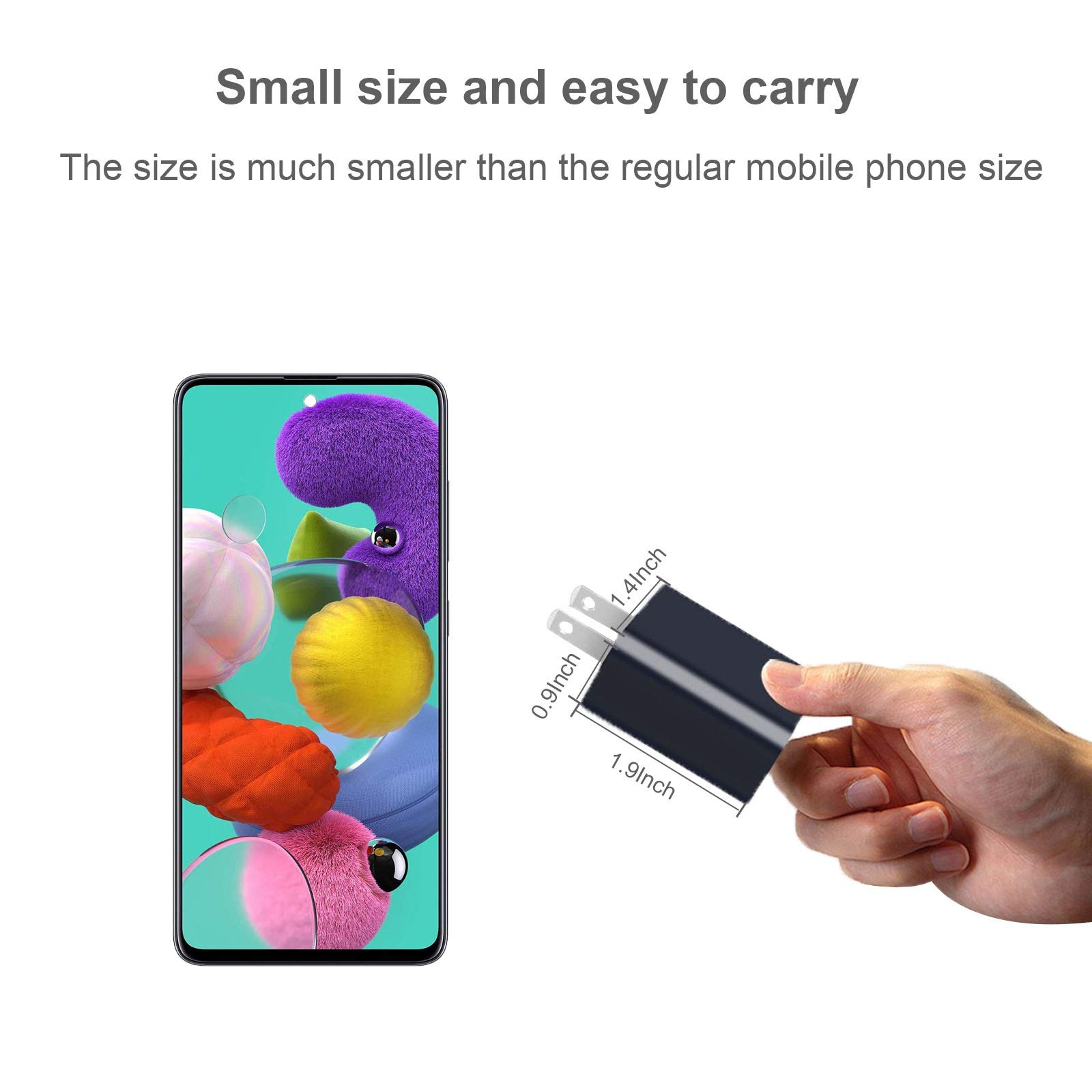 2 Cable AC Charger Fit for Anker Soundcore 1 2 Boost Mini 2 Flare + Plus Liberty Air Life Note Q10 Q20 Q30 Bluetooth Speaker Headphones Earbuds Charger Power Supply Adapter Cord