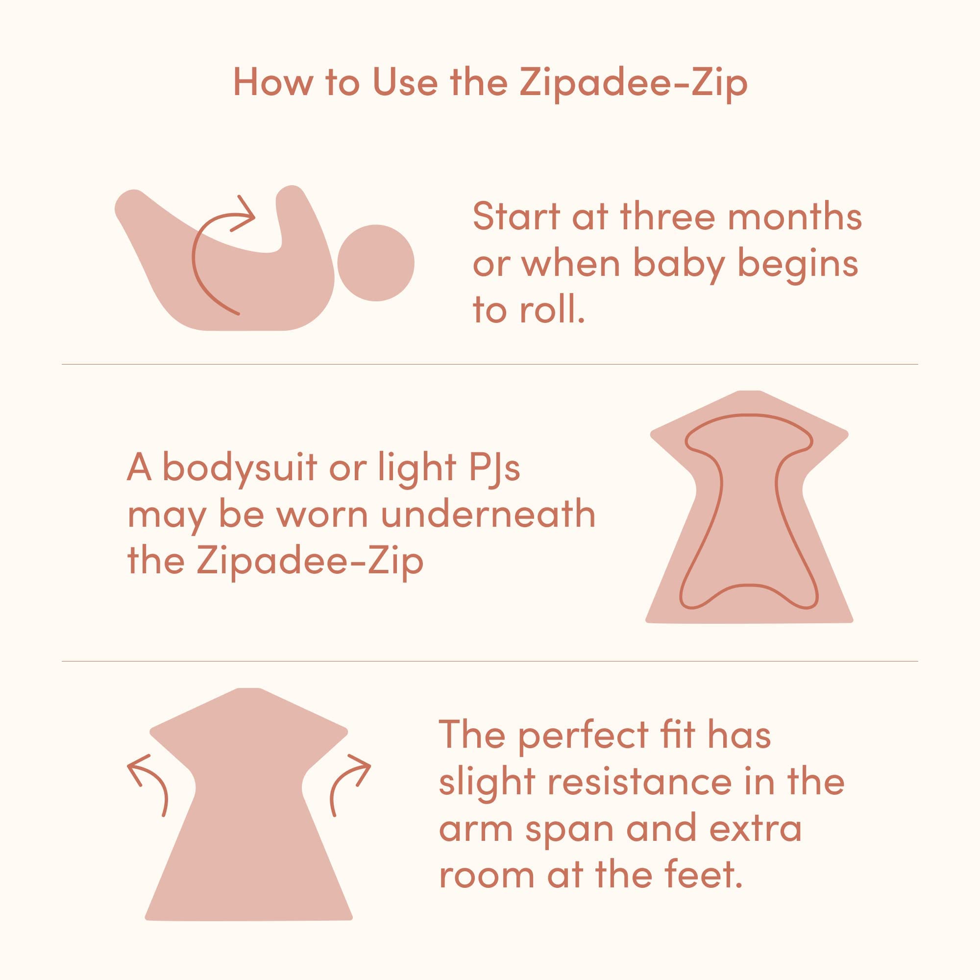 SleepingBaby Zipadee-Zip Transition Swaddle - Baby Swaddling Blanket with Zipper Convenience - Roomy Baby Wearable Blanket for Easy Diaper Changes - ClassicBoy, Large (12-24 Month) - 3 Pack