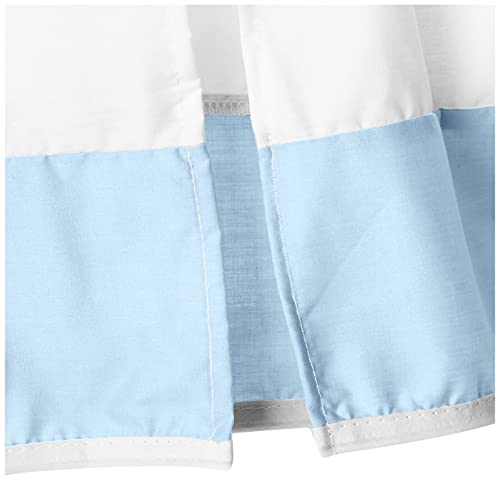 Baby Doll Sweet Lodge Collection Crib Skirt/Dust Ruffle in Blue