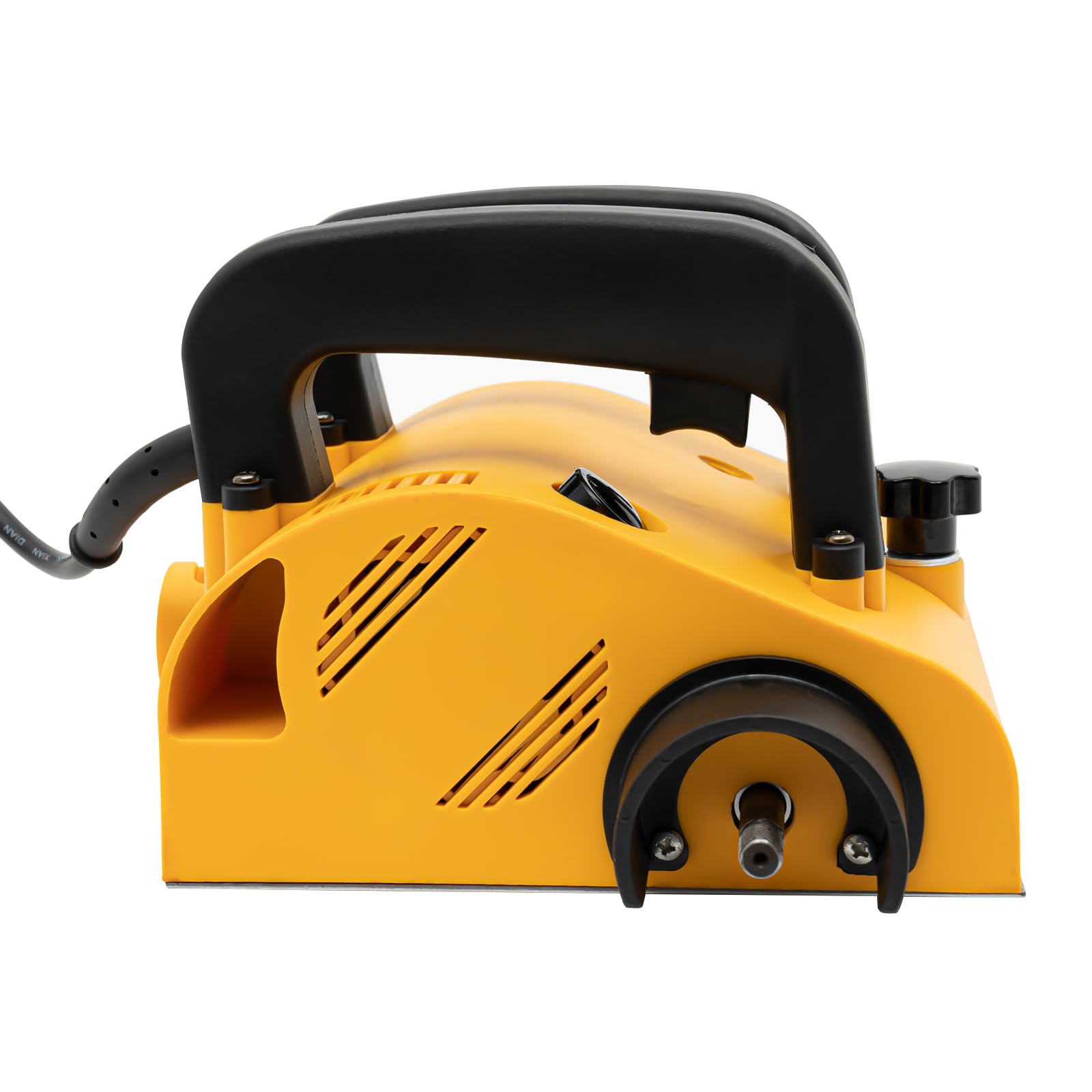 1200W Electric Wall Paint Scraper Machine Handheld Wall Surface Concrete Shovel with Steel Blades, Wall Planer with Dust Vacuum Bag 1-3MM Depth Adjustable for Paint Putty Removal, Wall Repair Tools