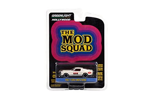 1967 Ford Mustang Fastback, Mod Squad - Greenlight 44960A/48-1/64 Scale Diecast Model Car
