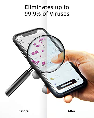 UV Light Sanitizer, Phone Sanitizer UV Box | UV Sterilizer Box for Smartphone | Clinically Proven Kills Germs Viruses & Bacteria UV-C Light Disinfector 2021 New Gift for Family Men