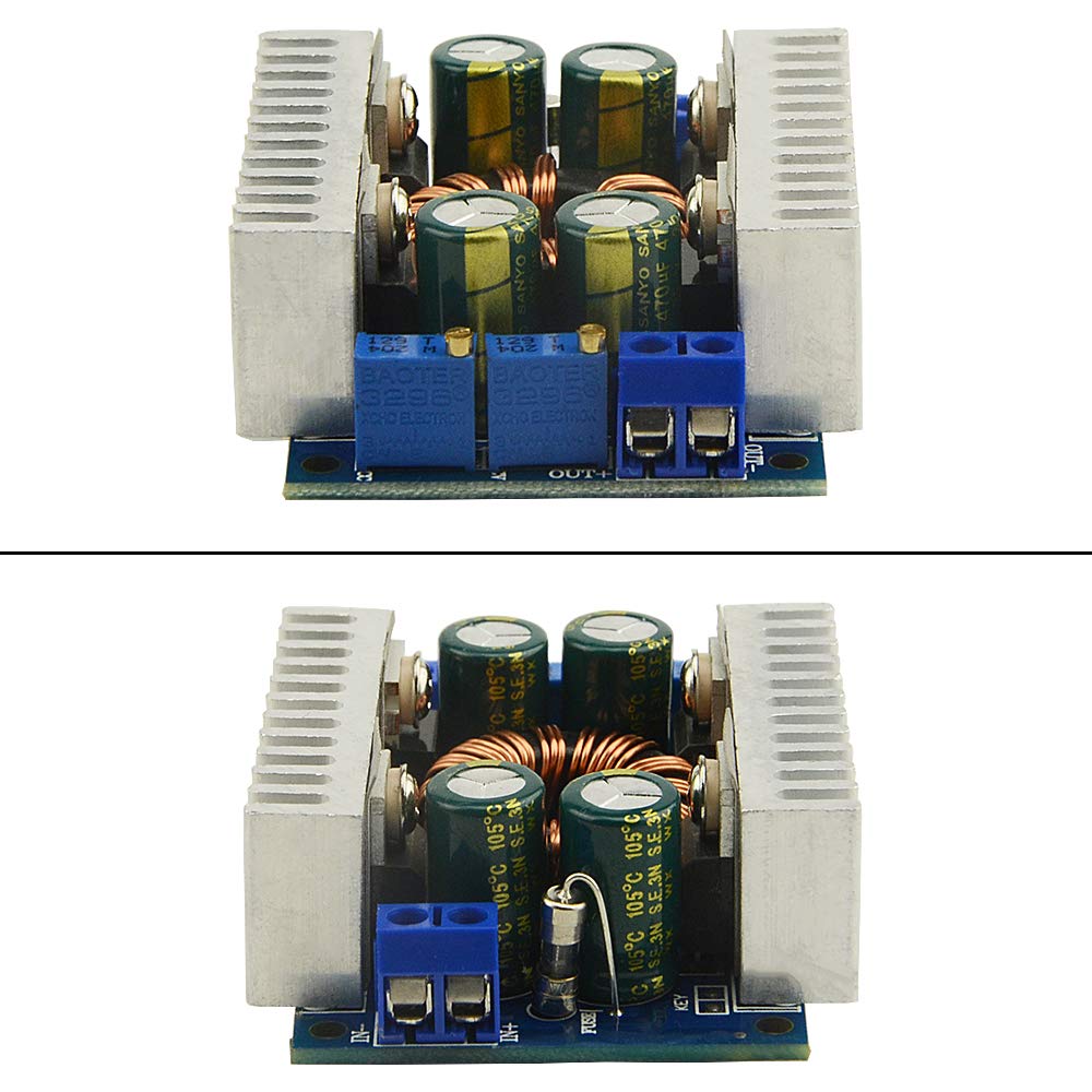 XINGYHENG 8A DC-DC High-Power Buck Boost Converter Module Adjustable Voltage Regulator DC5-30V to 1.25-30V Power Supply Module with Short Circuit Protection