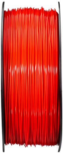 Amazon Basics PLA 3D Printer Filament, 1.75mm, Red, 1 kg Spool
