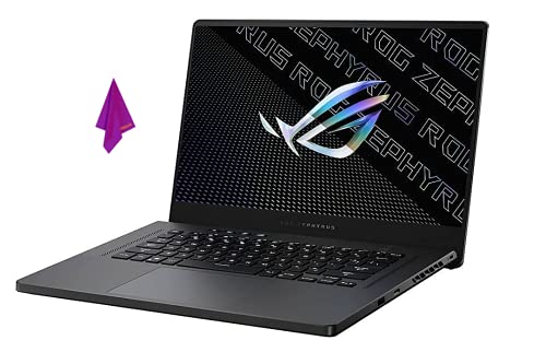 ASUS 2021 ROG Zephyrus G15 Gaming Laptop, 15.6” QHD (2560 x 1440) 144Hz, AMD R9-5900HS, GeForce RTX 3060 Graphics, RGB Backlit Keyboard, Windows 10, Wi-Fi 6, + Cloth (24GB RAM | 1TB PCIe SSD)