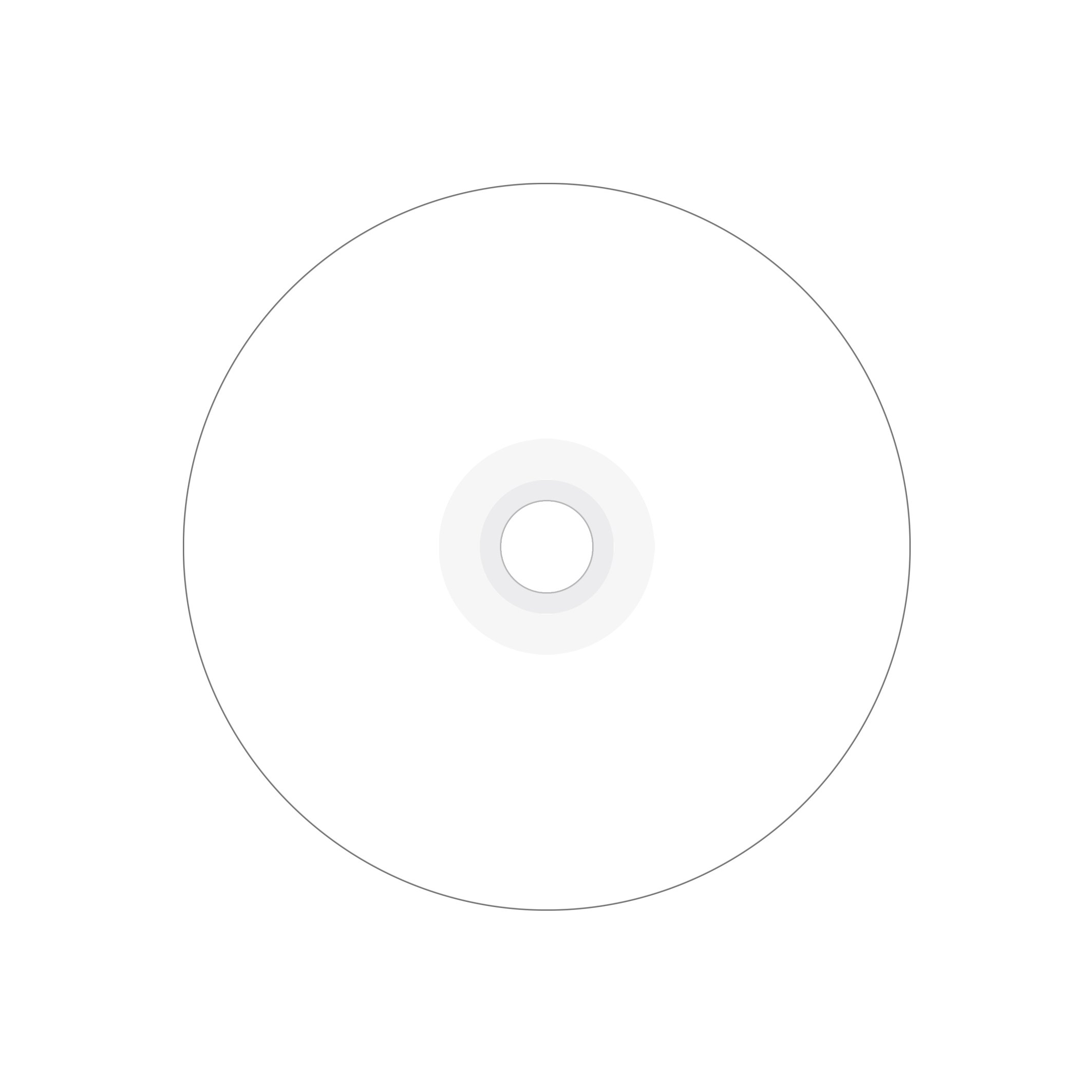 25-Pak 100-MIN 900MB 48X White Inkjet Hub Printable CD-R's by MediaRange