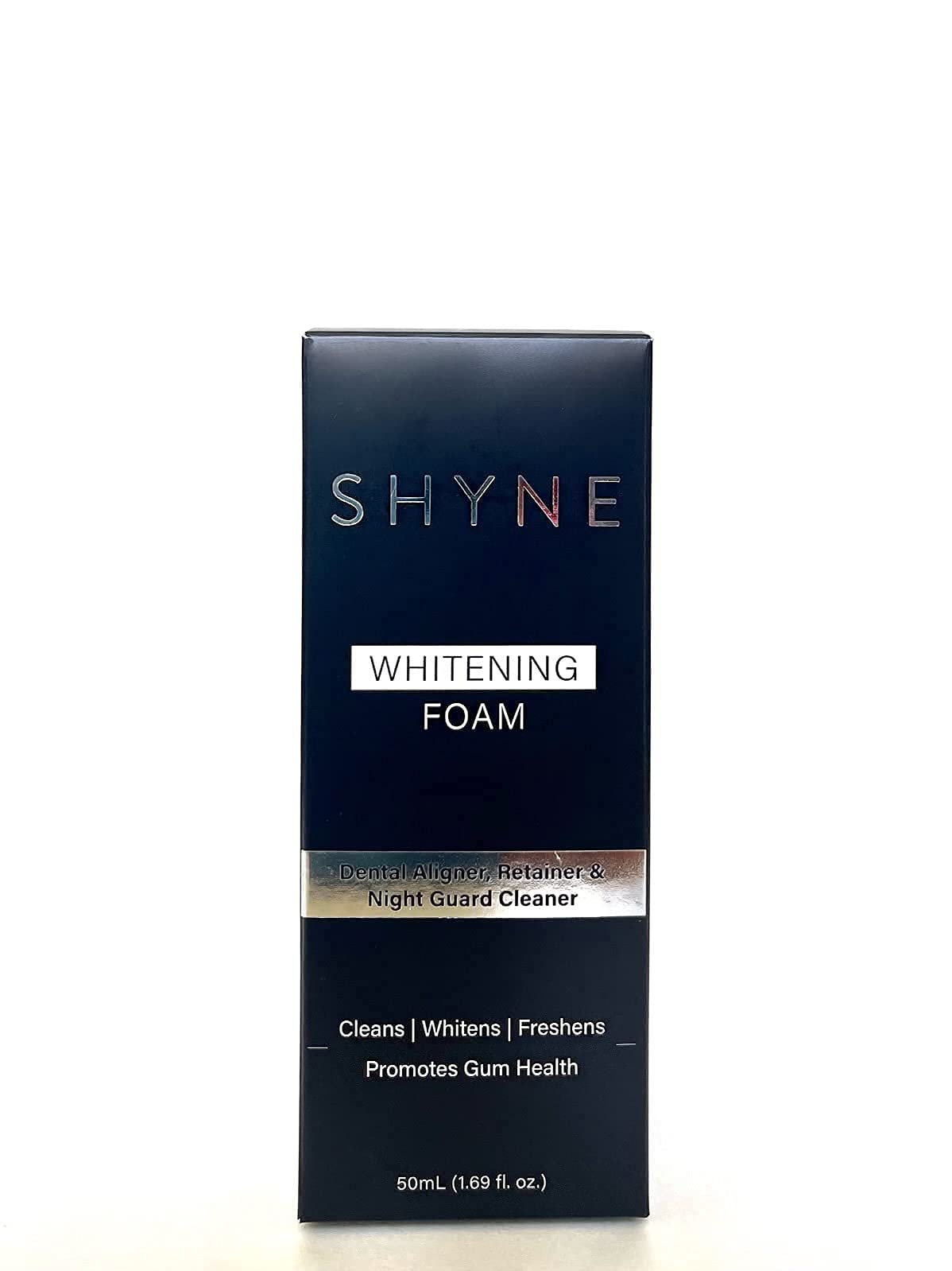 SHYNE Whitening Foam - Aligner Cleaner, Retainer Cleaner, Whitens Teeth and Cleans Dental appliances, Freshens Breathe. Great for Invisalign, ClearCorrect, Byte, Candid