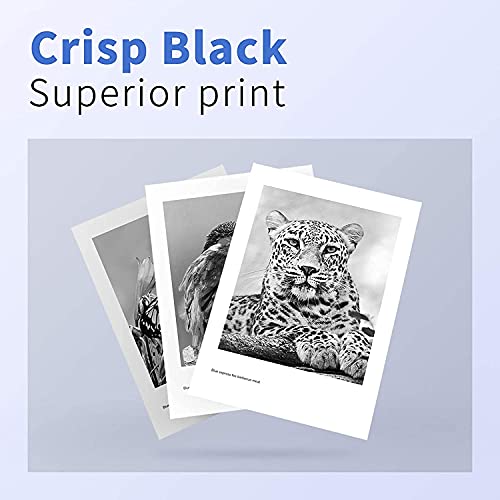 myCartridge SUPRINT 202XL Ink Cartridge Remanufactured Ink Cartridge Replacement for Epson 202XL 202 XL Black use with Expression Home XP5100 XP-5100 Workforce WF-2860 WF2860 Printer 2 Black 202