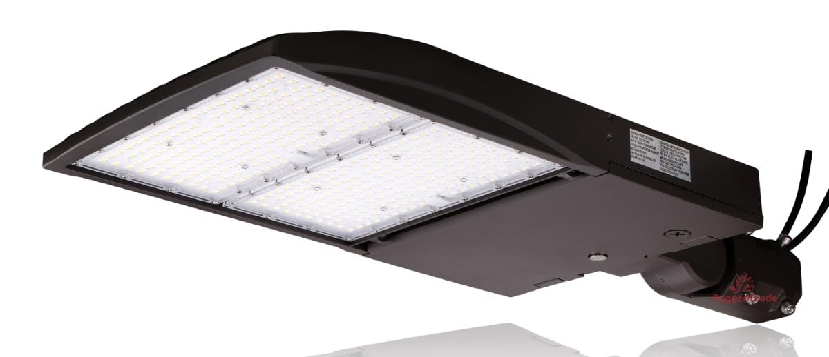 42,000 Lumen - 300 watt NextGen III LED Shoebox Lights - Dimmable - NO Photocell - Bronze - Slip FIT Mount - 10KV Surge